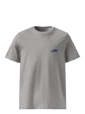 ANCHOR & CREW Organic Cotton Embroidered T-shirt - Grey