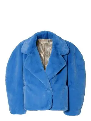 AGGI BY HALEWSKI Faux Fur Gigi Azure - Blue