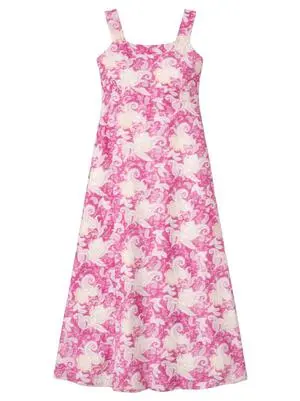 HOUSE OF GL Salene Cotton Sleeveless Maxi Dress - Pink