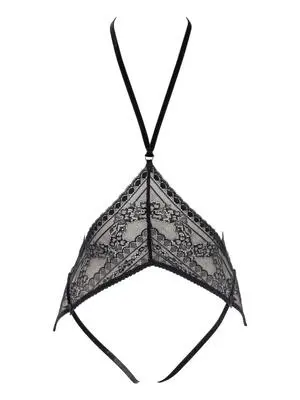LES JUPONS DE TESS Fatale Harness - Black