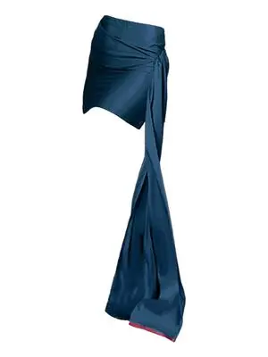 GAJÚ Soho Skirt Ink Navy - Blue