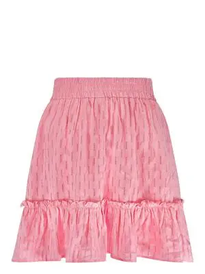 LULA-RU Ida Cotton Skirt - Pink