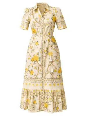 RAISHMA Miranda Dress - Yellow