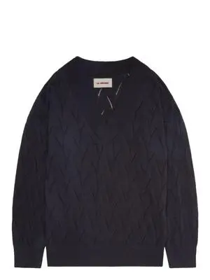 LA GRANNI Oversized Jumper - Black