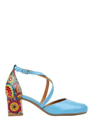 EMBASSY LONDON USA Dannii Light Signature Designer Heels - Blue
