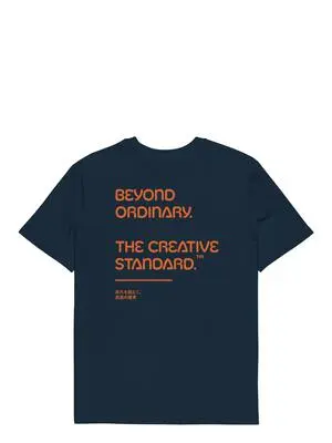 ANCHOR & CREW Navy Beyond Ordinary Creative Standard Organic Cotton T-shirt - Blue