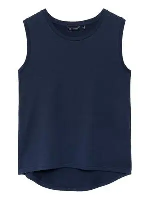 WEARTWO LONDON Hero Sleeveless Top, Navy - Blue
