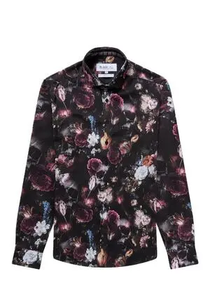 BLAKE MILL Dark Bloom Shirt - Black