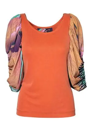 ARTISTA Ivy Shape Top Terracotta - Orange