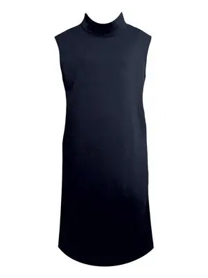 FROCK TALES Sleeveless Quest Longline Over Vest In Navy - Blue