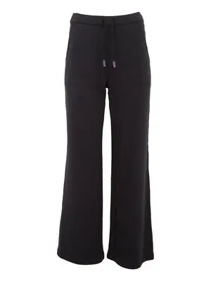 LORDS OF HARLECH Paige Relaxed Fit Knit Pants - Black