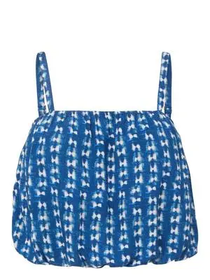 CHANGE OF SCENERY Dani Top In Denim Tides - Blue