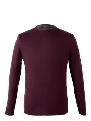 DAVID WEJ Crew Neck Sweater - Red
