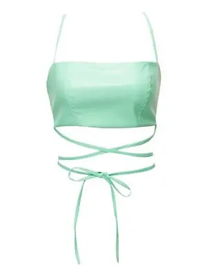 PALOMA LIRA 2000's Crop Top - Green