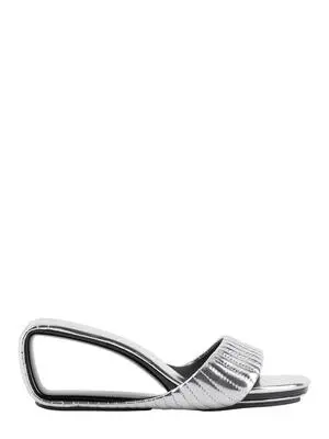 United Nude Mobius Mid Puffier - Silver