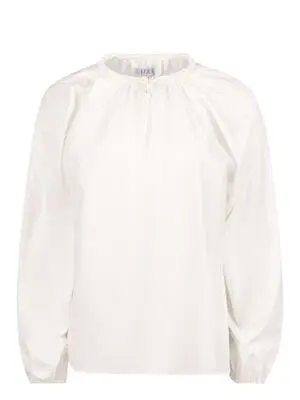LOU&UP (FORMERLY LOUP CLOTHING) Braided Blouse - White