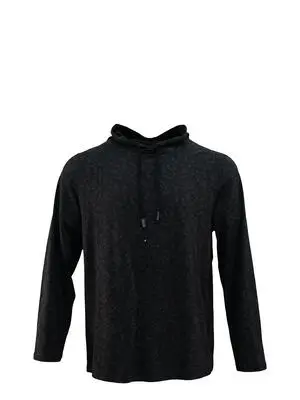LORDS OF HARLECH Horatio Perugia Paisley Hoodie - Black