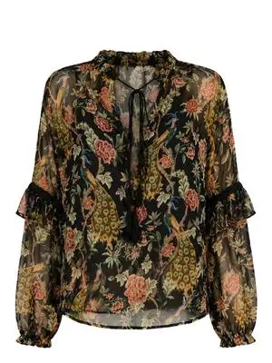 RAISHMA Renee Shirt - Black
