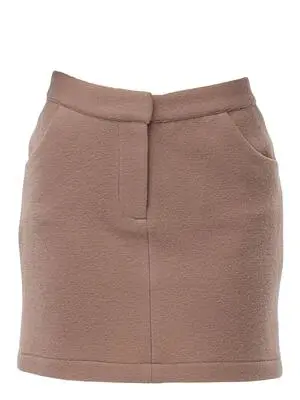 MAISON BOGOMIL Soft Mini Skirt - Brown