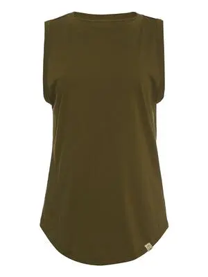 LOVETRUST Nina Muscle Tee Olive - Green