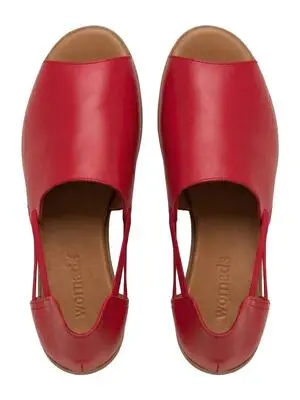 WOMADS Imperial Peep Toes - Red