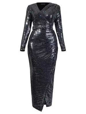 MEEM LABEL Zima Maxi Silver