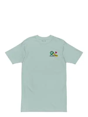 ANCHOR & CREW Gustatory Originals Heavy Cotton Embroidered T-shirt - Blue