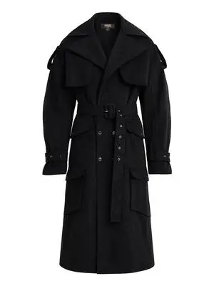 LUROQ LONDON Textured Utility Trench - Black