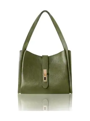 BETSY & FLOSS Torres Handbag In Olive Green