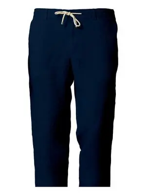 Jacques Zolty Nicolas Linen Trousers Navy - Blue