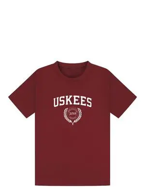 USKEES Racquet Club T-shirt - Cardinal Red