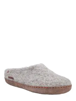 BETTERFELT Classic Slipper With Suede Sole - Grey