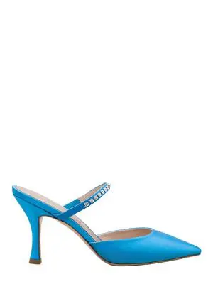 MIYANA BERLIN Louna Mules - Blue