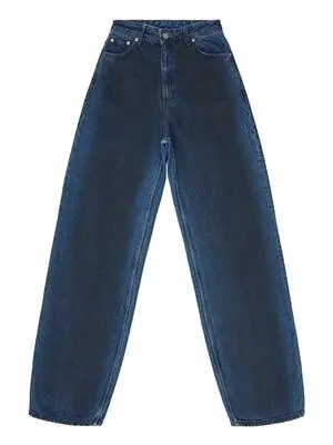 DR. DENIM Donna High Relaxed Stream Black Coat - Blue