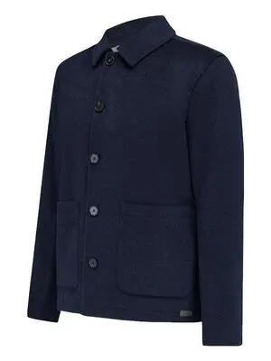 GUARDS LONDON Kendrew Shacket Navy - Blue