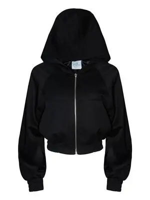 VESTIAIRE D'UN OISEAU LIBRE Merino Hoodie - Black