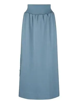 DREF Aurora Track Skirt Faded Denim - Blue