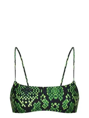 SUNKISSED Green / Black Le Sporty Top Black Mamba - Green/black