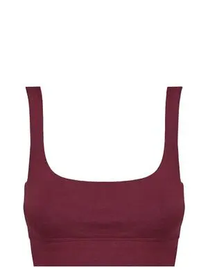 THE KOOZY Victoria Bralette In Burgundy - Red