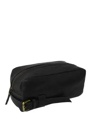 VIDA VIDA Wandering Soul Leather Wash Bag Buckle - Black