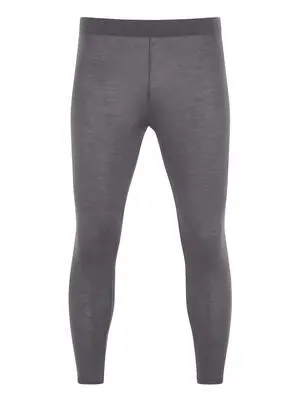 PAUL JAMES KNITWEAR Midweight Merino Activewear Athena Thermal Leggings Storm - Grey