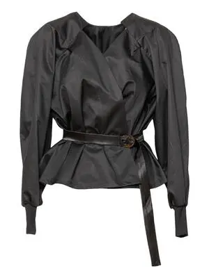 ARTISTA Sarah V-neckline Blouse - Black