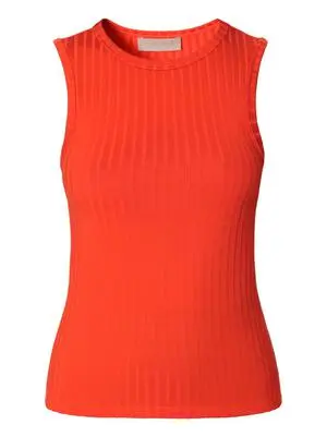 AGGI BY HALEWSKI Iga Sun Elastic Tank Top - Orange