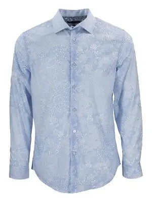 LORDS OF HARLECH Nigel Punisher Paisley Sky - Blue