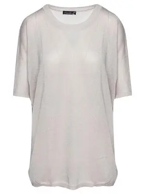 CONQUISTA Lightweight Shimmer Dress - Silver