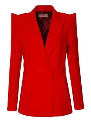 AGGI BY HALEWSKI Samantha True Blazer - Red