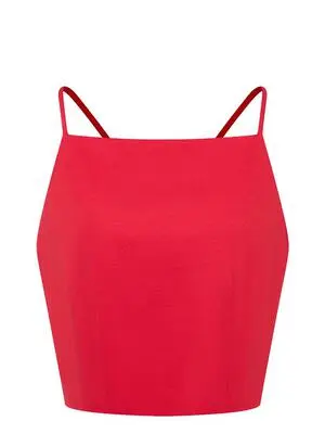 EMMA WALLACE Kit Top - Red