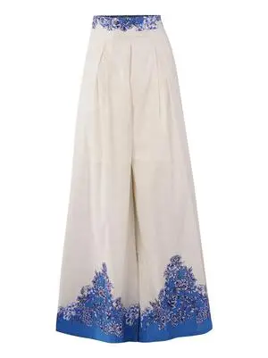 RAISHMA Serena Trousers - Blue