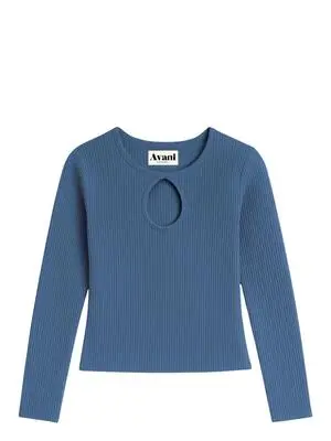 AVANI APPAREL Mehonia Top - Blue