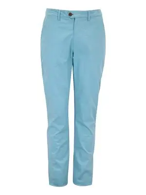 LORDS OF HARLECH Jack Teal Flat Front Pant Blue